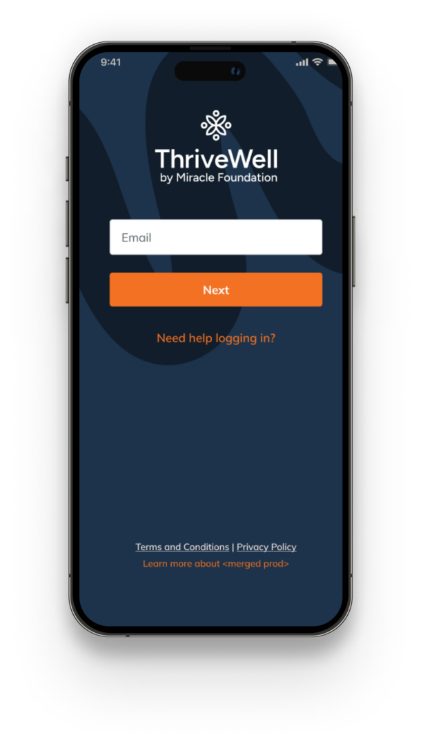 ThriveWell | Digital Assistant | Miracle Foundation